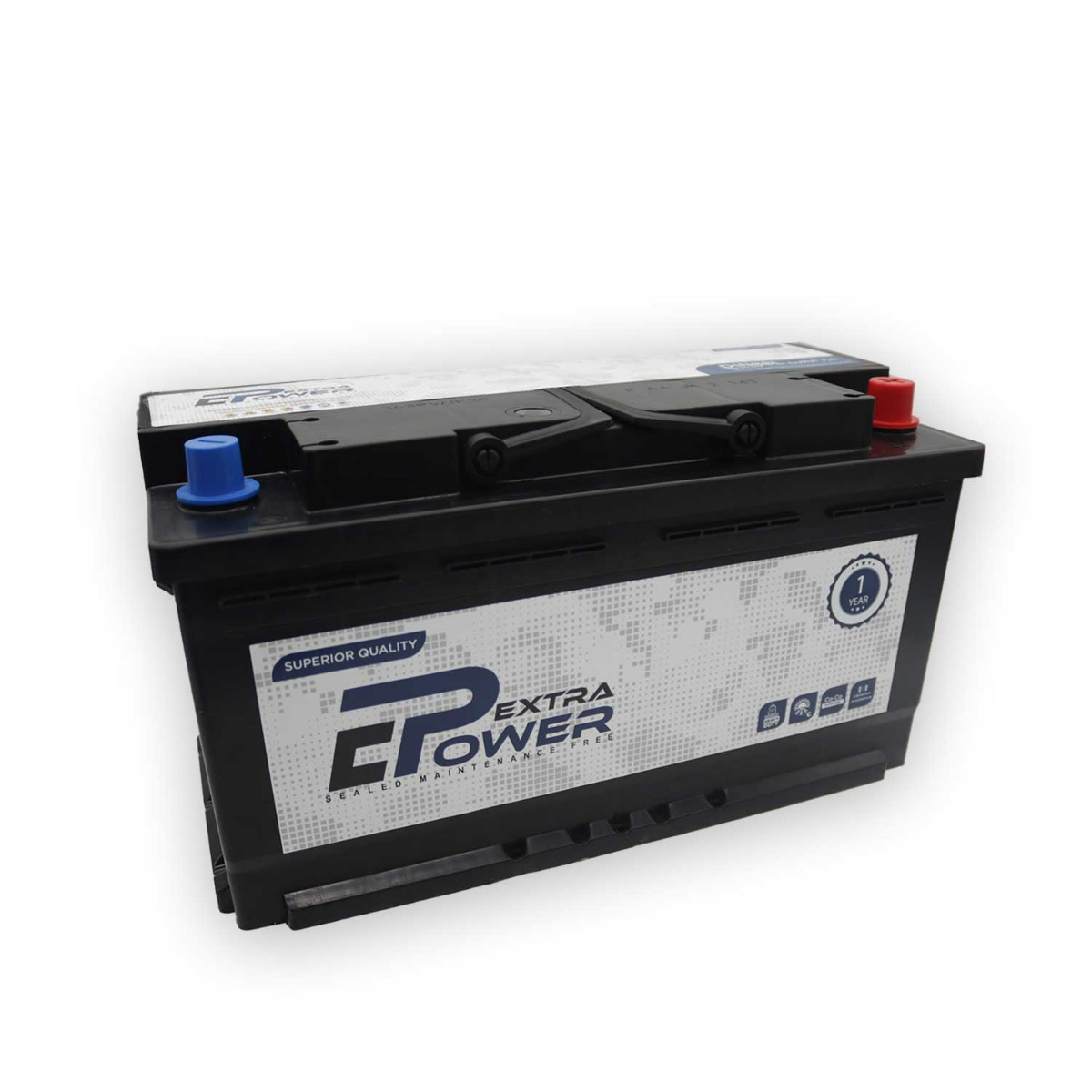 Chloride Extra Power Car Battery, 12/88 AH R - DIN88L